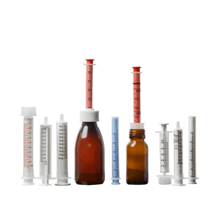 Oral Dosing Syringes & Droppers Manufacturers | Bharat Rubber Works